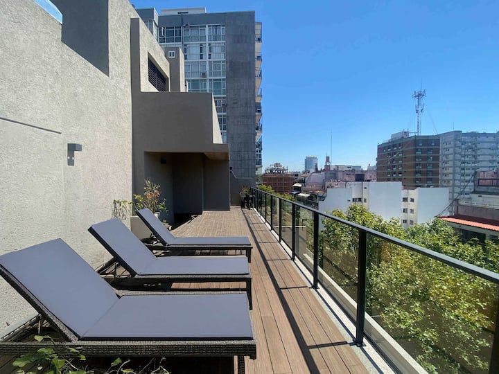30- Moderno Apt. C/ Geniales Amenities En Palermo - Buenos Aires
