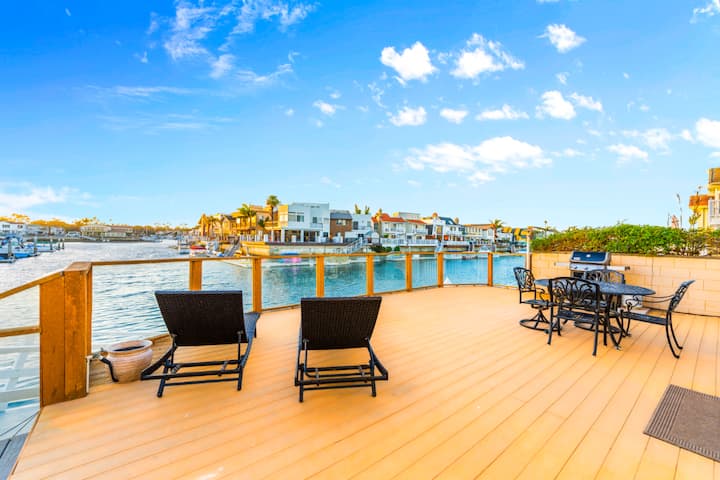 October Special 30+ Stay! Waterfront, Deck W/views - Oxnard, CA