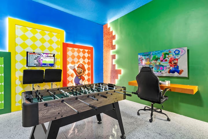 Stunning 5bed/5bath Home W/ Game Room And Pool - 奧蘭多, FL