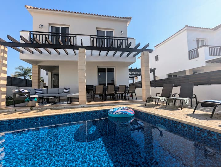 Kallisto Villa With Private Pool & Wifi - Nissi Beach
