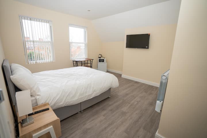 Double-queen-sdb Privée Avec Douche-vue Sur Parc - Leicester