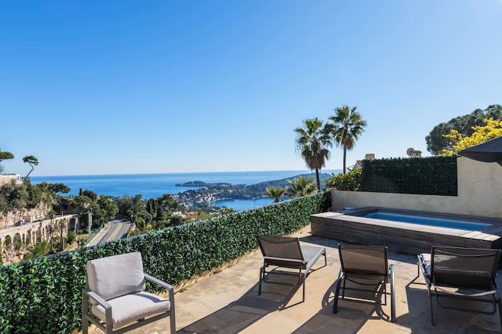 Elégance, Sérénité Et Vue D'exception Sur La Rade - Niza