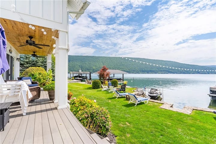 Lakefront | Dock | Hot Tub | Near Boat Launch - Naples, NY