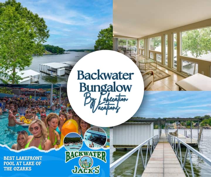 Backwater Cove 4 Bed/2.5 Bath/dock/deck-sleeps 10 - Lake Ozark, MO