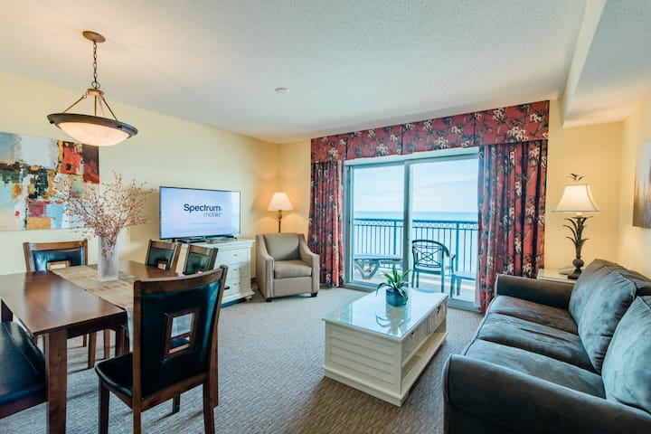2br/2ba Direct Oceanfront,master On Ocean - Myrtle Beach