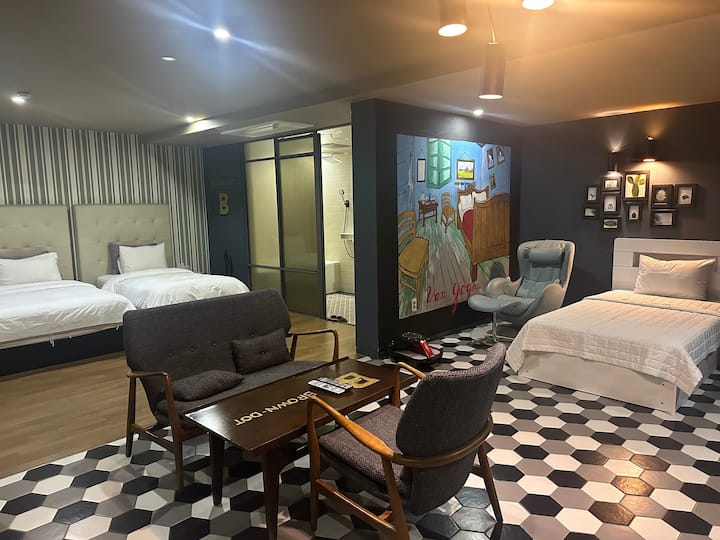 #브라운도트 #호텔 #모던 Vip3bed Room - Busan