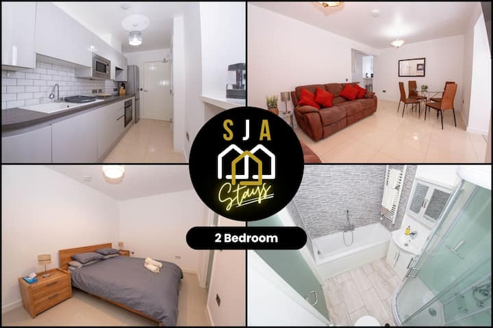 Affleck Stay 1 - Sja Stays - 2 Bed With Parking - Aberdeen