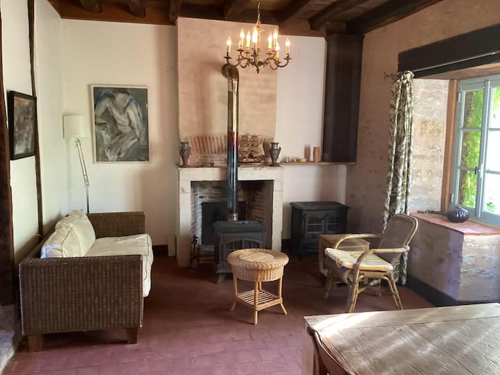 Charmante Maison Au Bord De La Rivière Allier - Circuit de Nevers Magny-Cours
