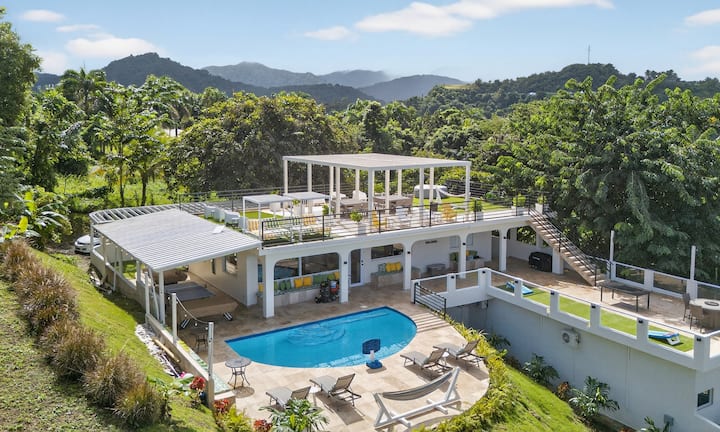 Rainforest Villa- Gorgeous Pool And Ocean Views - Puerto Rico