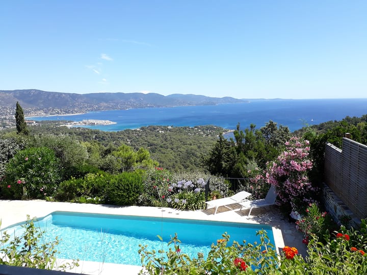 Plein Ciel (8p) With Pool At French Riviera - Bormes-les-Mimosas