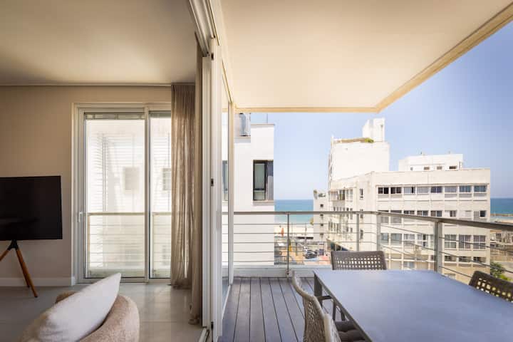 Trumpeldor Sea View With Mamad - Tel Aviv