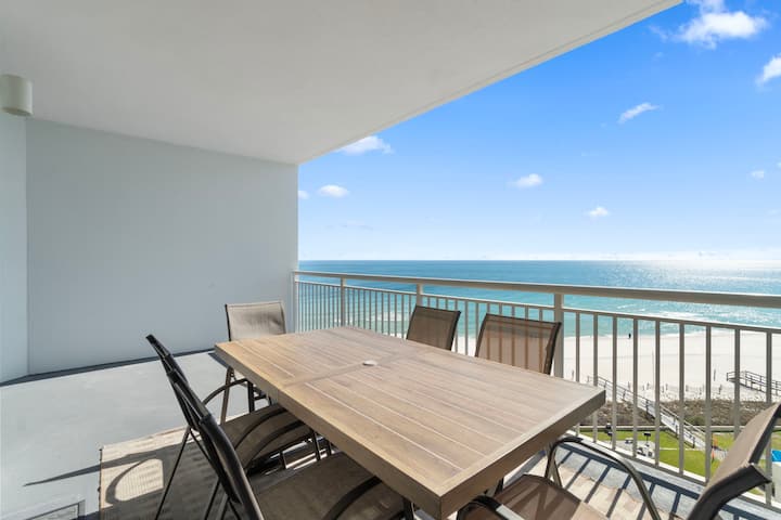 Palacio 705- Beachfront Condo W/ Resort Amenities - Perdido Key, FL