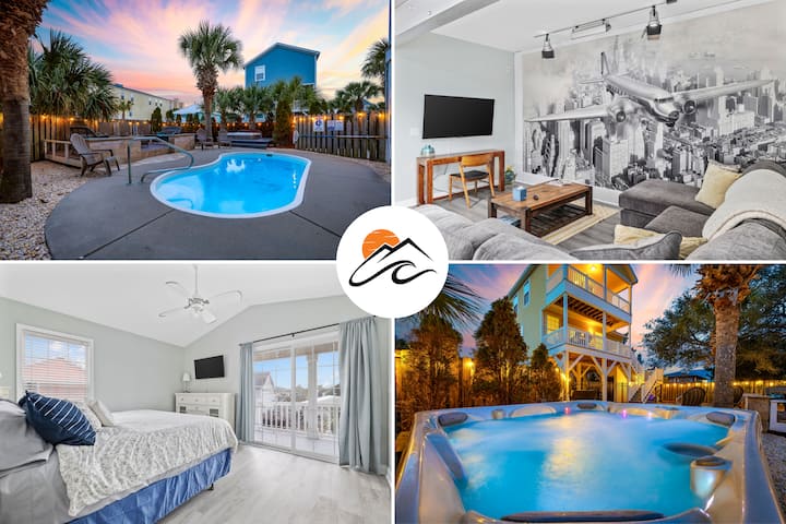 Big Bear Coastal Cabin | Pool | Hot Tub | Sleep 16 - Murrells Inlet, SC