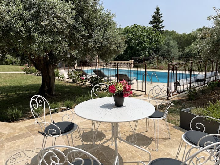 Villa Belles Feuilles Avec Piscine Et Tennis - Draguignan