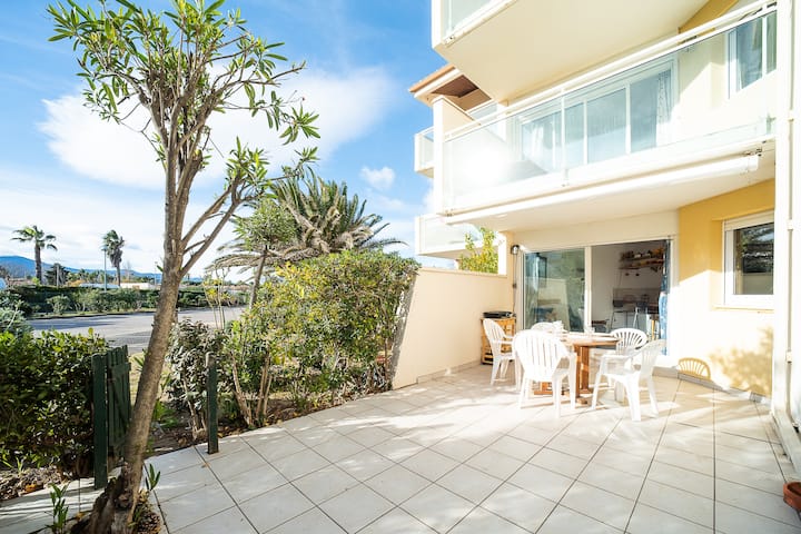 Les Goélettes - Vue Mer Et Montagne, Plage à 100m - Saint-Cyprien