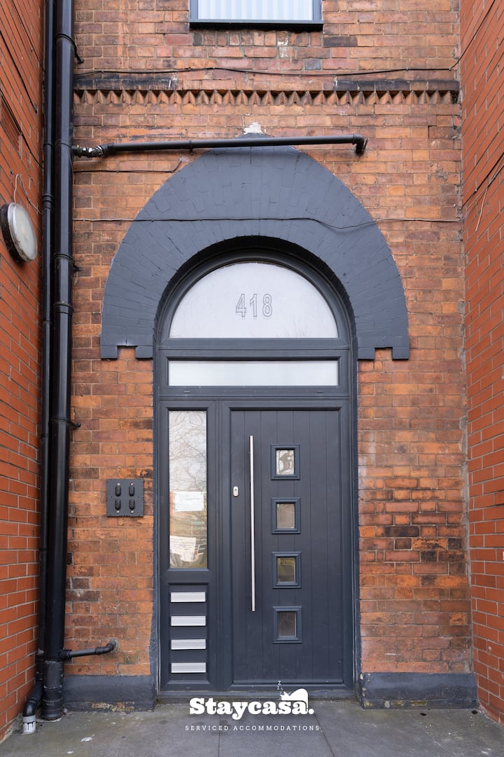 Casa Cove 2f Flat Free Parking - 5min To Hospital - Manchester