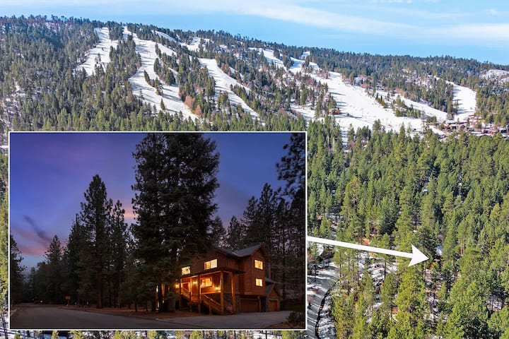 Snow Summit. Huge 6br Chalet W/ Game Room, Spa. - Big Bear Lake, CA