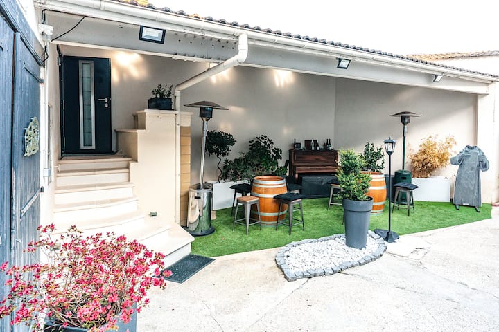 Gîte 4* Avec Sauna Et Patio Au Coeur Du Vignoble - Épernay