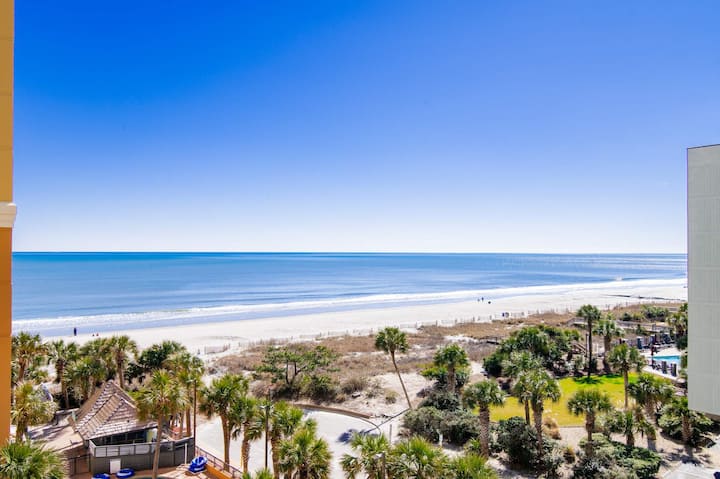 Cool Coast Ocean View Resort Studio - Myrtle Beach