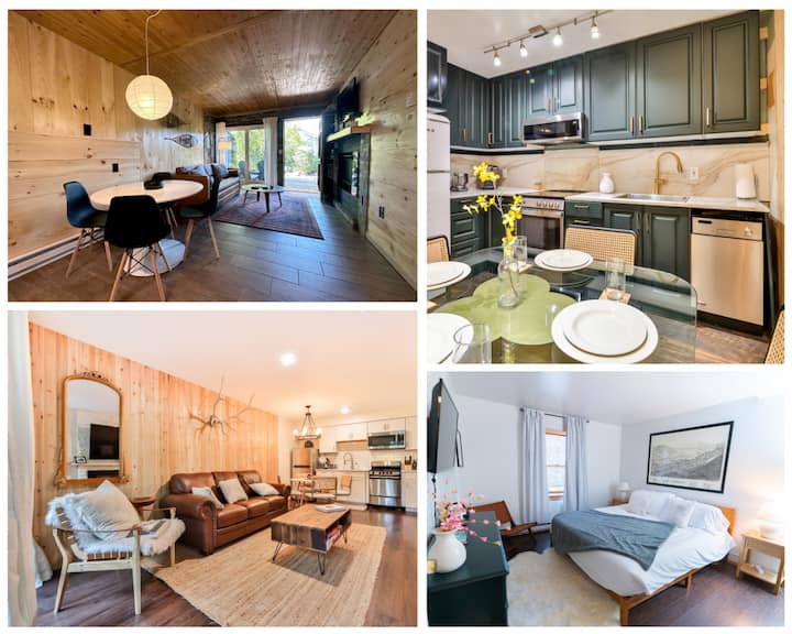 Two 1 Br Next Door Cabins Ski In/ski Out. Fits 8! - Hunter Mountain, NY