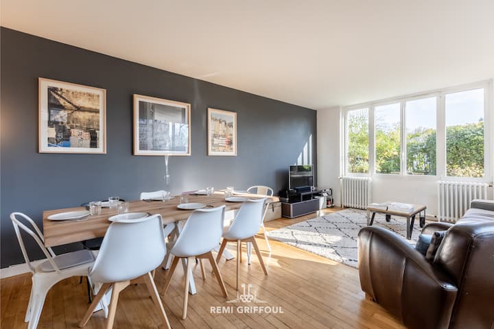 Family Stay - Au Cœur De Honfleur 8 Pers Jardin - Honfleur