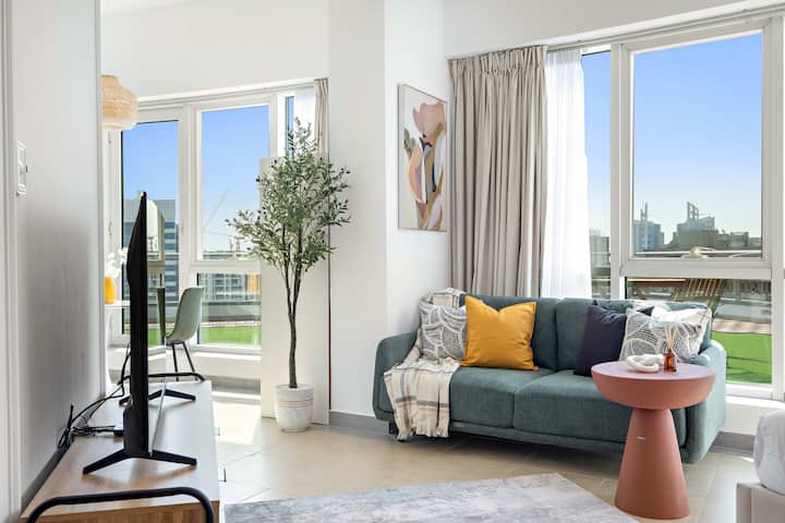 Silkhaus Cozy Studio| Madison | Barsha Heights - Dubai