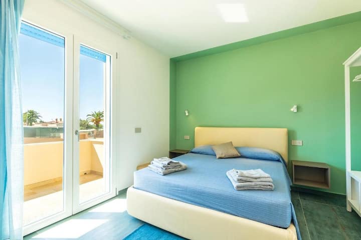 Double-vista Mare Con Terrazza-salle De Bain Et Do - Santa Maria Navarrese