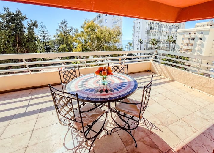 Spacious 2 Rooms Sea & Park View - Ojén