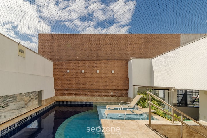 Lovely Apt Near Flamboyant Mall - Ess1004 - Goiânia