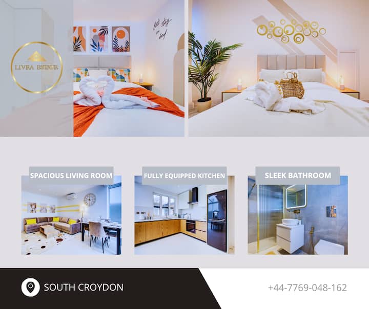 The Oasis, Ground Floor, 2bed/2bath With Garden - Croydon