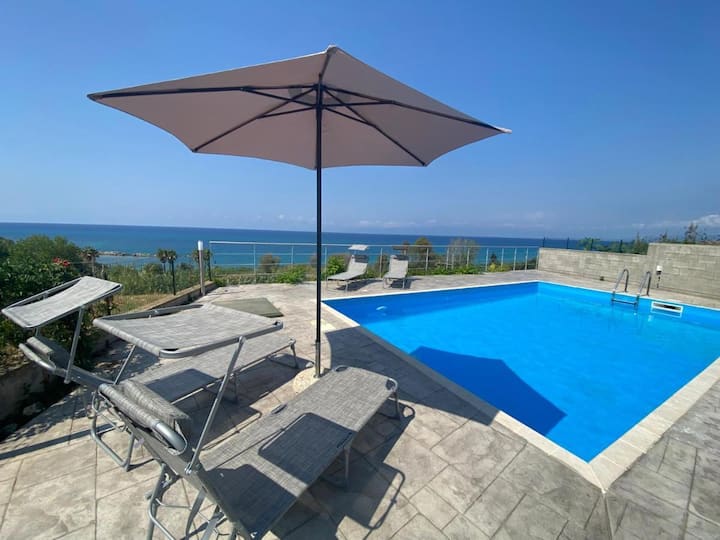 Stunning Sea View Villa Briatico - Zambrone