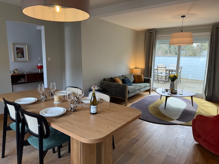 Villa Familiale Avec Terrasse à Cucq - Stella Plage