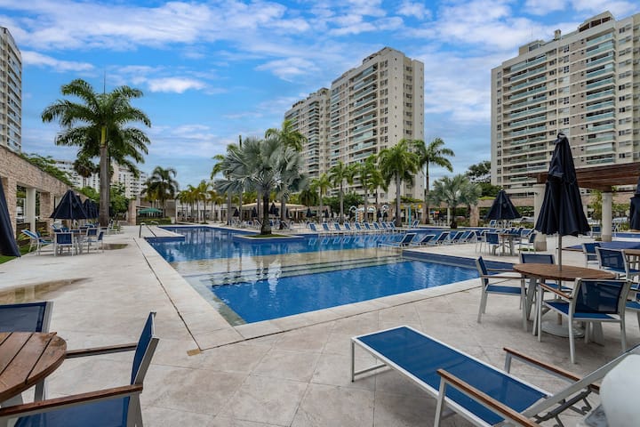 Caminhe Para O Parque Olímpico E Farmasi Arena, 2 Quartos Com Lazer Completo E Conforto - Rio de Janeiro