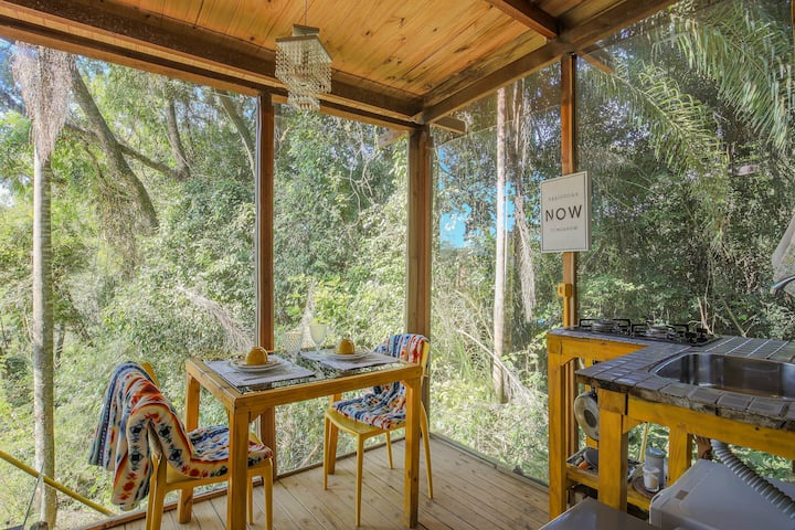 Quinta Do Vale- Casa De Vidro 2 Lago, Cascata, Paz - 