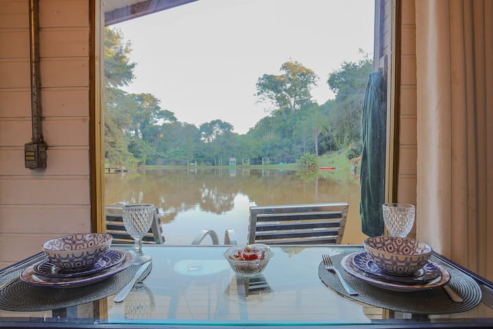 Quinta Do Vale: Casa Flutuante No Lago, 90km De Sp - Itatiba