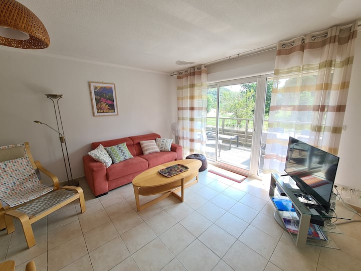 Appartement Spacieux Avec Piscine - Agay