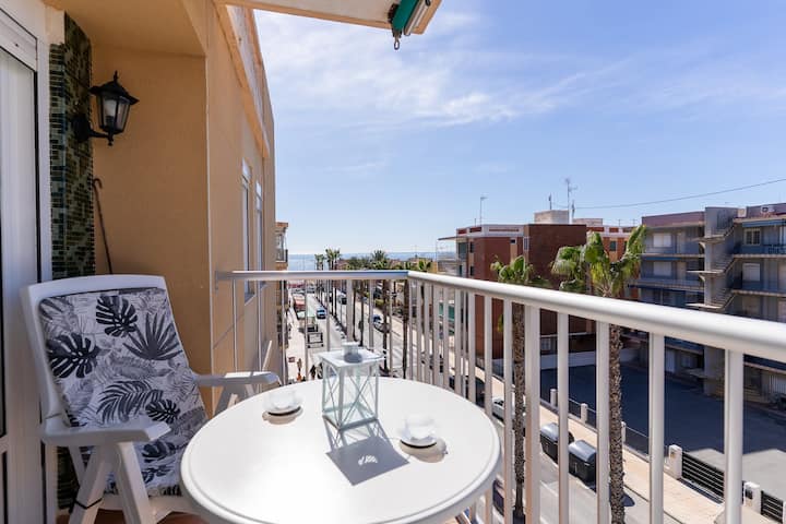 Rentafive - Reformado - Vistas - 1 Min Playa - Santa Pola