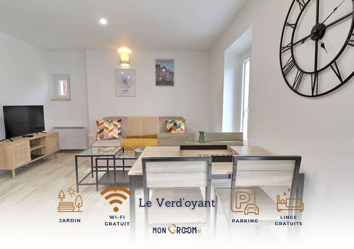 Le Verd'oyant - Rdc Avec Jardin - Proche Centre - Troyes