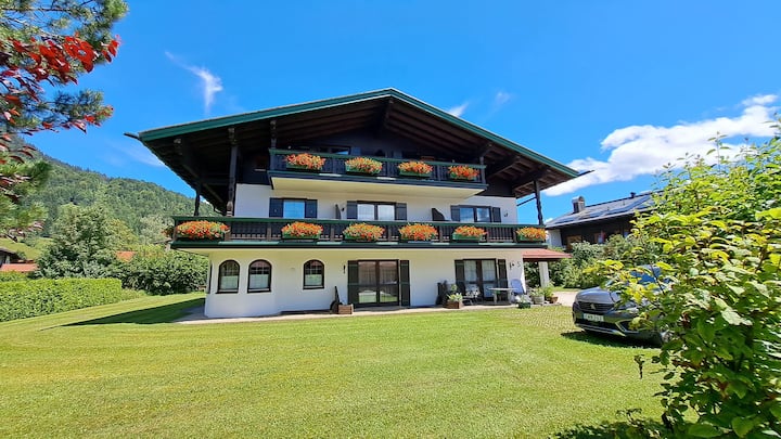 Ferienwohnung Fleck, Ca 70m² Mit Terrasse - Ruhpolding