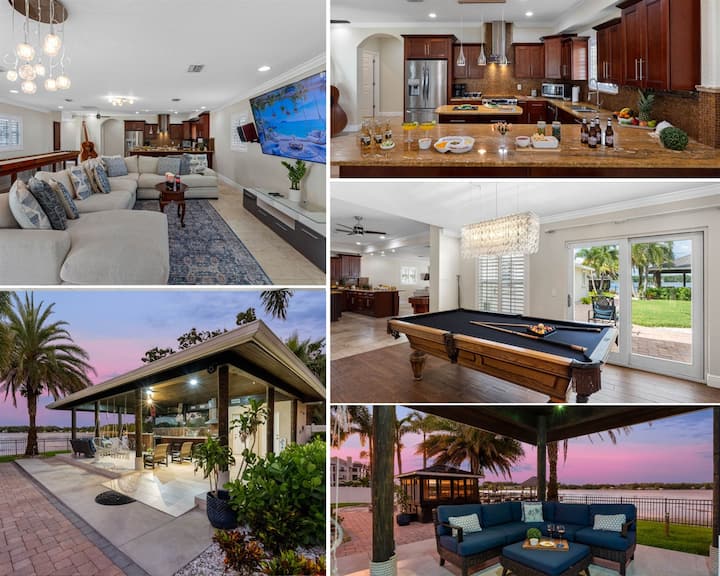Stunning 5-bedroom Lakefront Retreat! - Tampa
