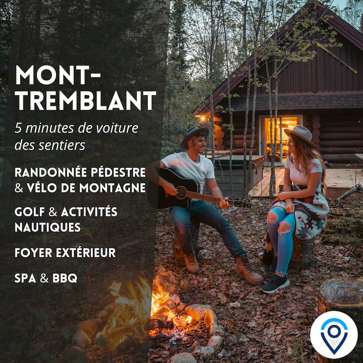 Chalet Bois Rond Avec Spa - 3 Min De Tremblant - Mont-Tremblant