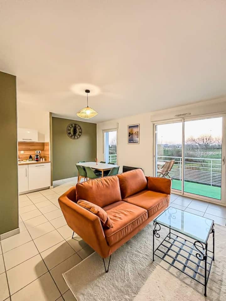 Puilborin - Charmant, Cosy, Avec Terrasse - Perigny