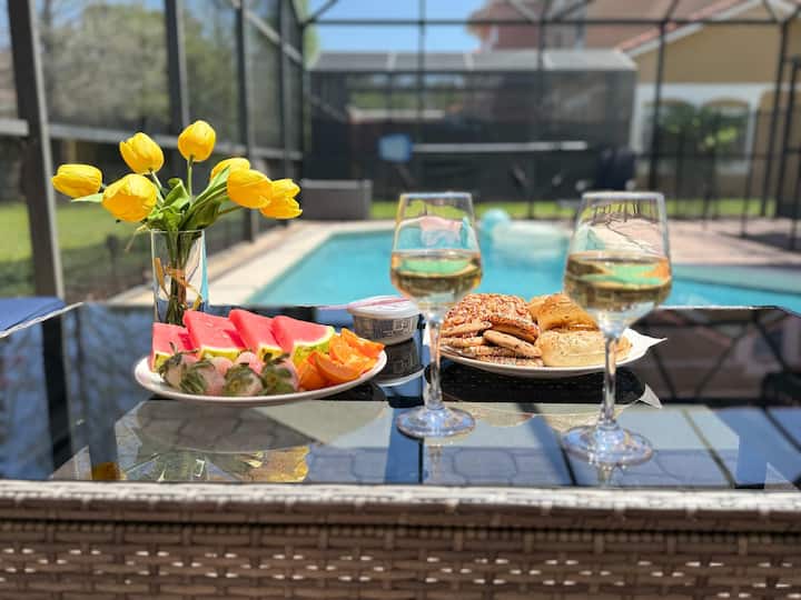 Citrus&sun: Cozy 4br Kissimmee Home, Near Disney - Kissimmee, FL