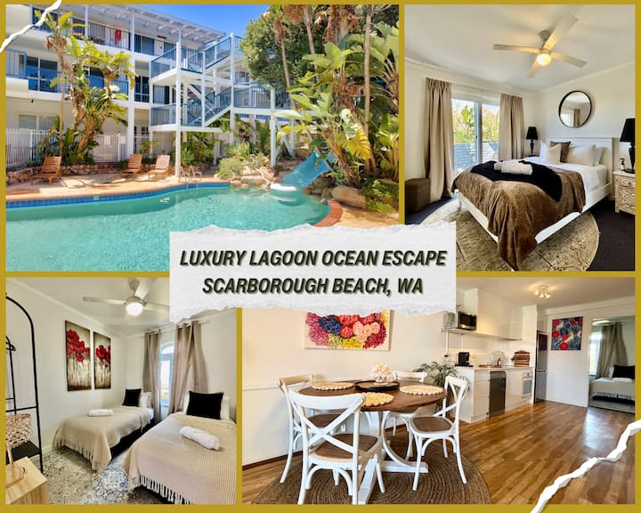 Luxury Lagoon Ocean Escape - 2br +Sofabed Sleep 6! - Perth