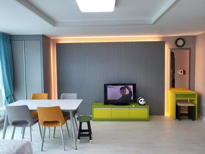 바다가 아름다운 펜션 객실, 301호 - 미수동