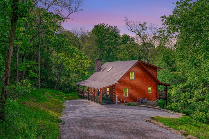 Cabine-salle De Bain Privée-night Song Lodge - Hocking Hills State Park, OH