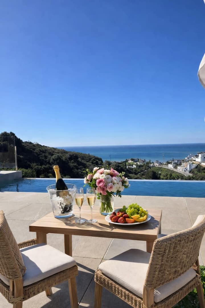 Villa With Seaview & Pool - Takecaremalaga - Torrox