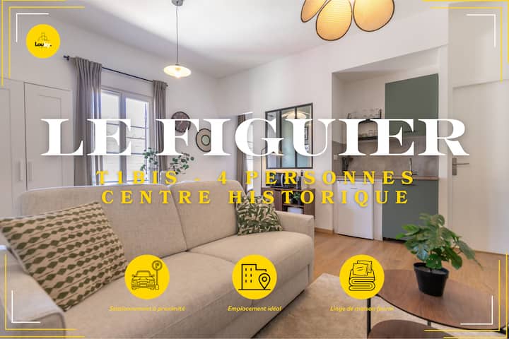 Le Figuier - Confortable T2 En Centre Historique - Bergerac