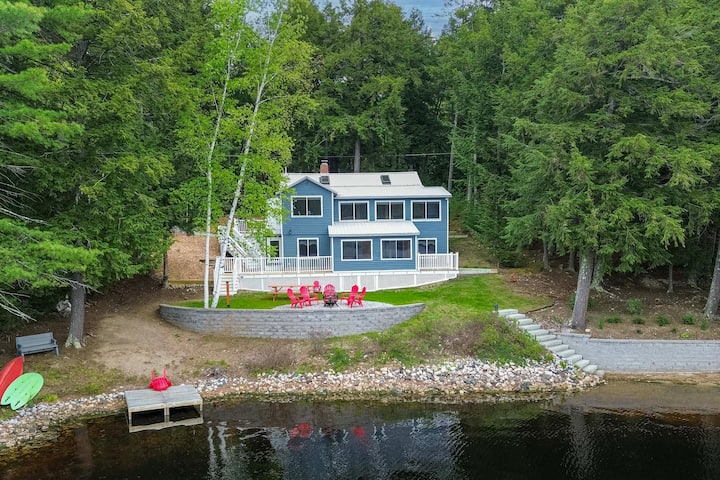 Lakefront Home W/ Seasonal Dock In Limerick! - Limerick, ME