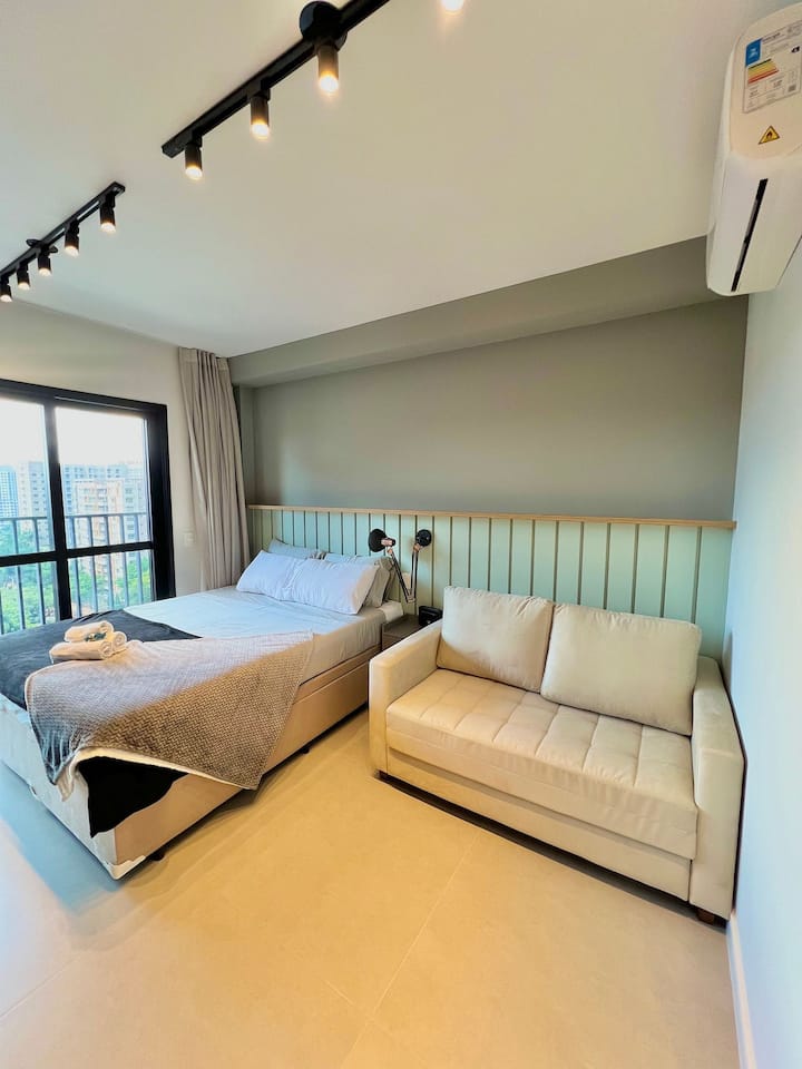 Studio Moema Menos De 50m Do Shopping Ibirapuera - São Paulo